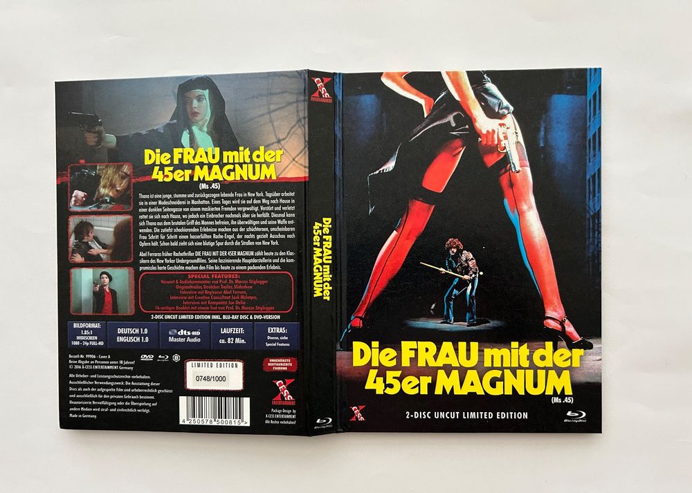Mediabook - Die Frau mit der 45er Magnum, Lim. 748/1000 (Neu (gemäss Beschreibung)) in Zürich ...