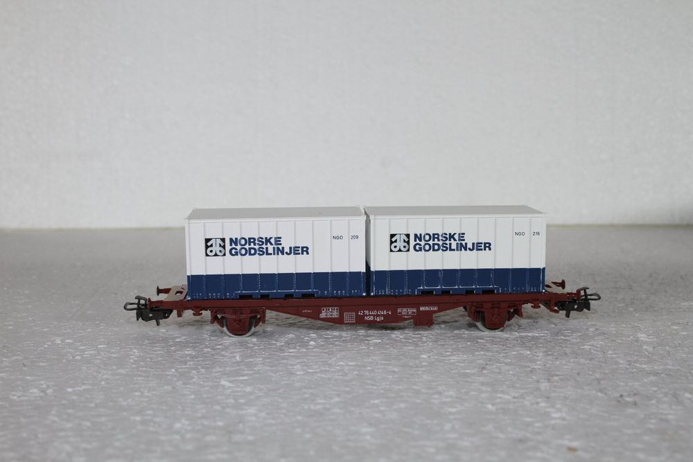 Märklin 4772 NSB Containerwagen NORSKE (Gebraucht) in Triesen für CHF ...
