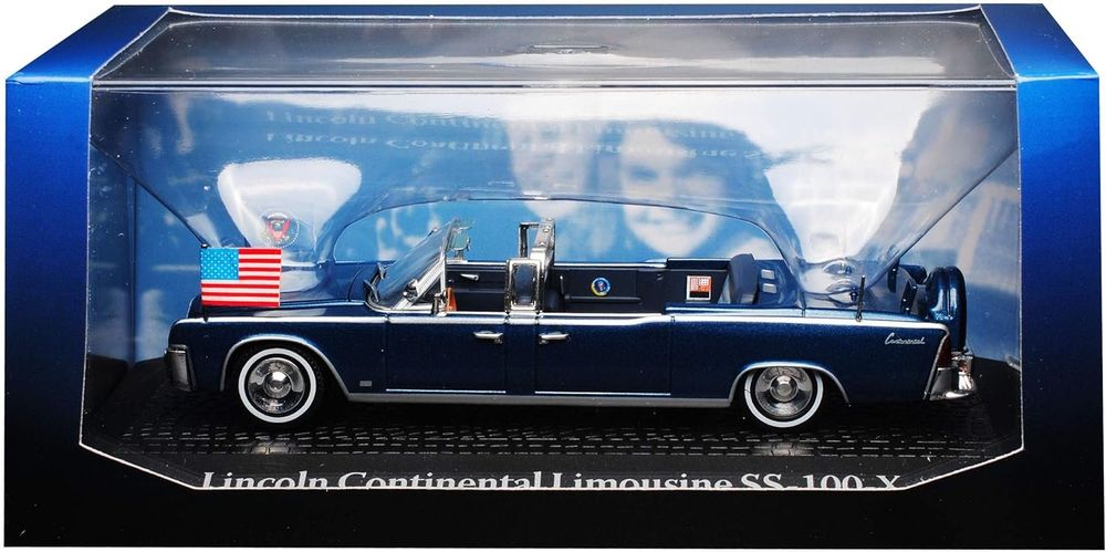 Lincoln Continental Limousine SS-100-X Kennedy - Atlas 1:43 (Neu und ...