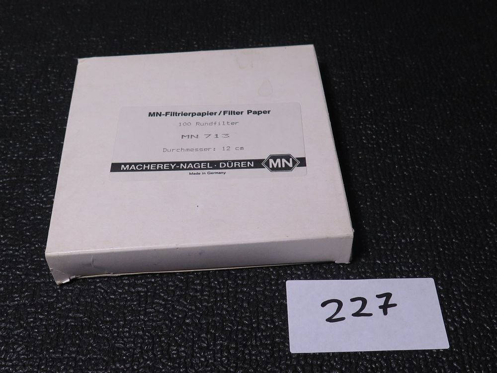 1x MN 120mm Filterpapier, NEU (Neu (gemäss Beschreibung)) in Basel für ...