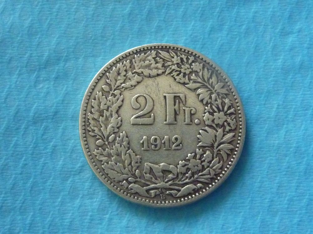 Silber 2 Franken 1912 selten. | Kaufen auf Ricardo