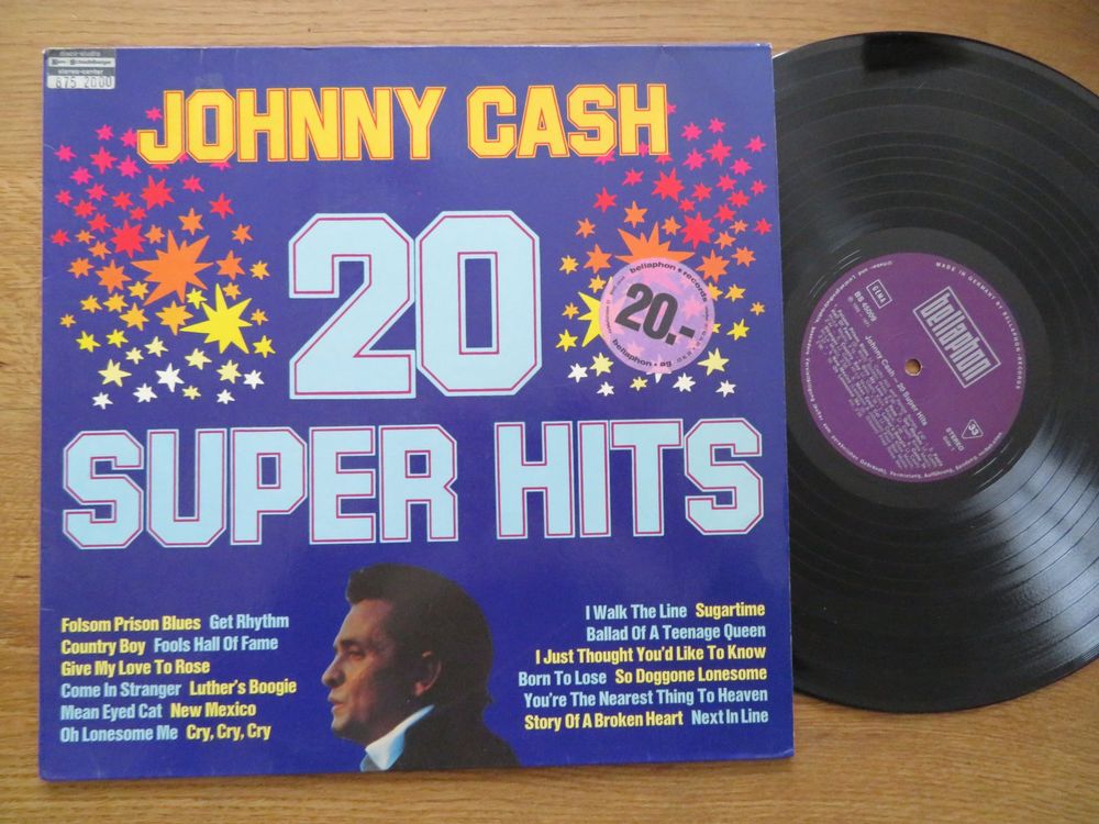 JOHNNY CASH 20 SUPER HITS (Neu (gemäss Beschreibung)) in Zürich für CHF ...