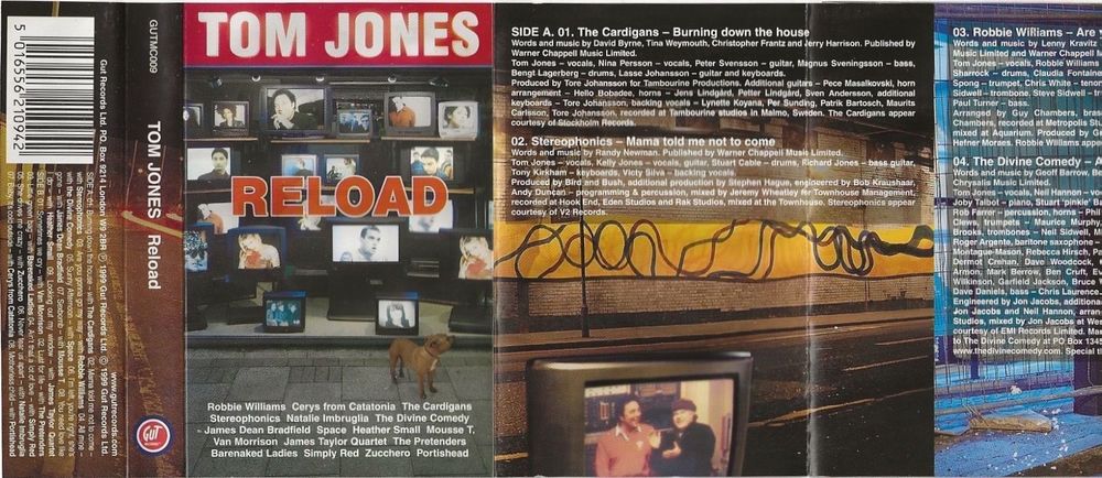 TOM JONES - RELOAD - Music Cassette | Kaufen auf Ricardo