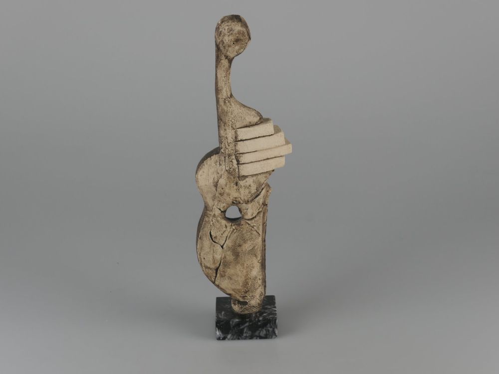 Guitar Man - Keramik Skulptur von Tasos Rallis 16" (Gebraucht) in Rüti ...