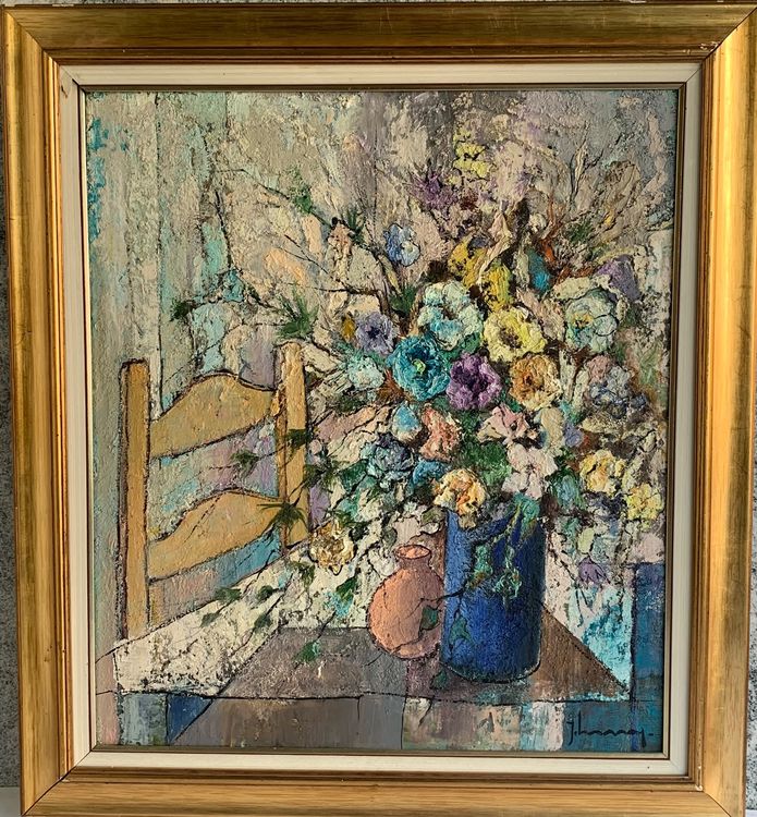 Expressionistische Stillleben Gemälde unleserlich Signiert (Gebraucht) in Root für CHF 355 – mit ...