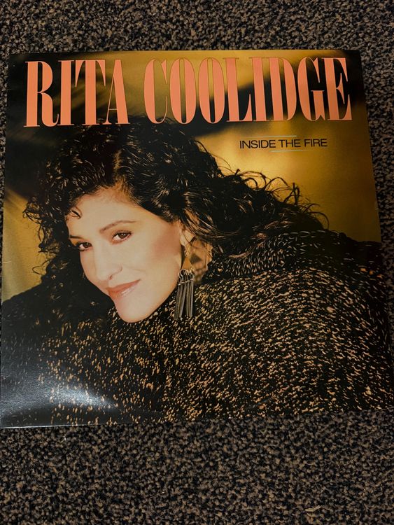 Schallplatte / Rita Coolidge / inside the fire (Gebraucht) in Freidorf ...