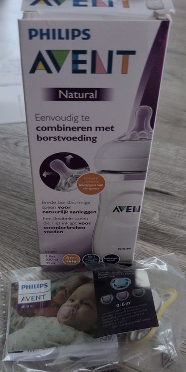 Philips Avent Natural Babyflasche und Schnuller neu (Neu und originalverpackt) in Eschenbach LU ...