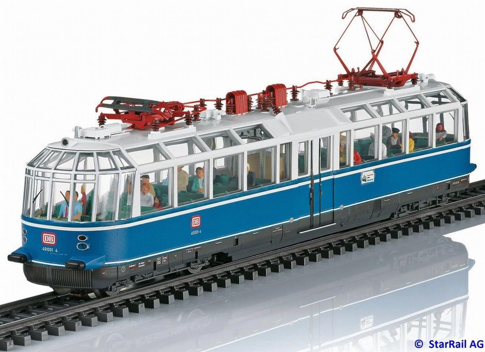 TRIX 22193 DB Gläserner Zug BR 491 (Neu und originalverpackt) in für ...