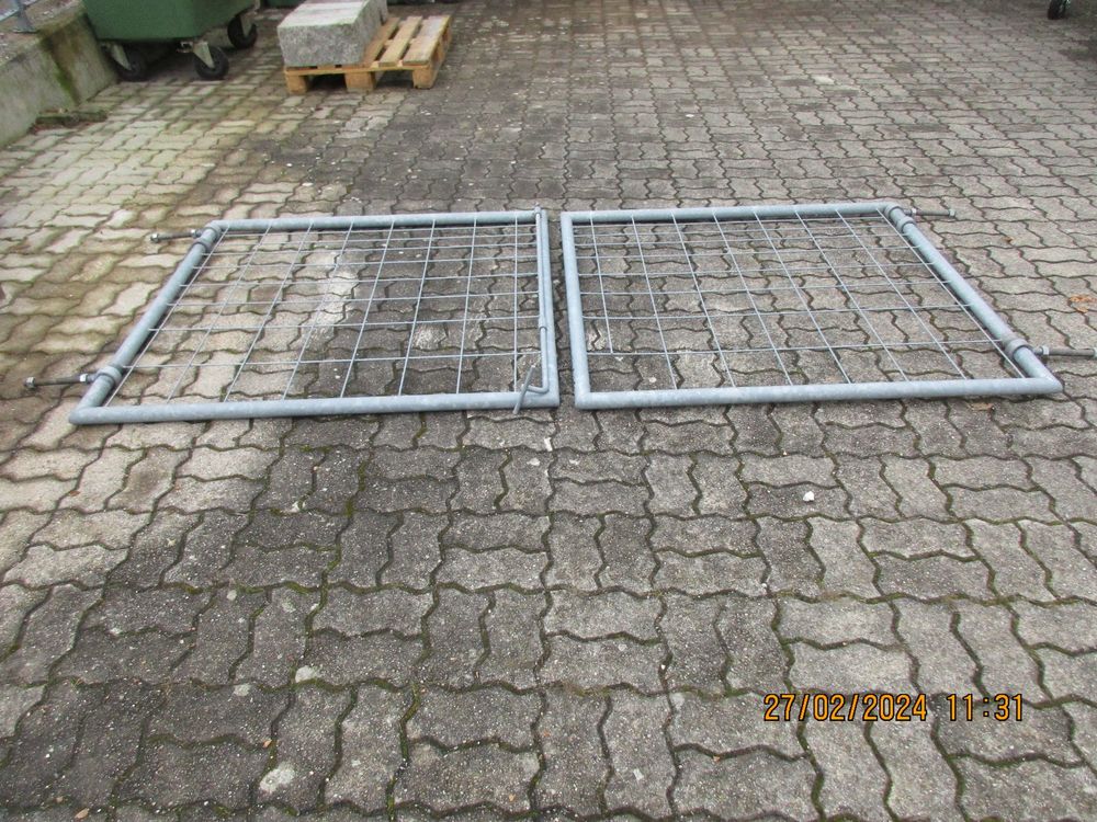 Garten Doppeltor (Neu (gemäss Beschreibung)) in elgg für CHF 150 – nur Abholung auf Ricardo kaufen