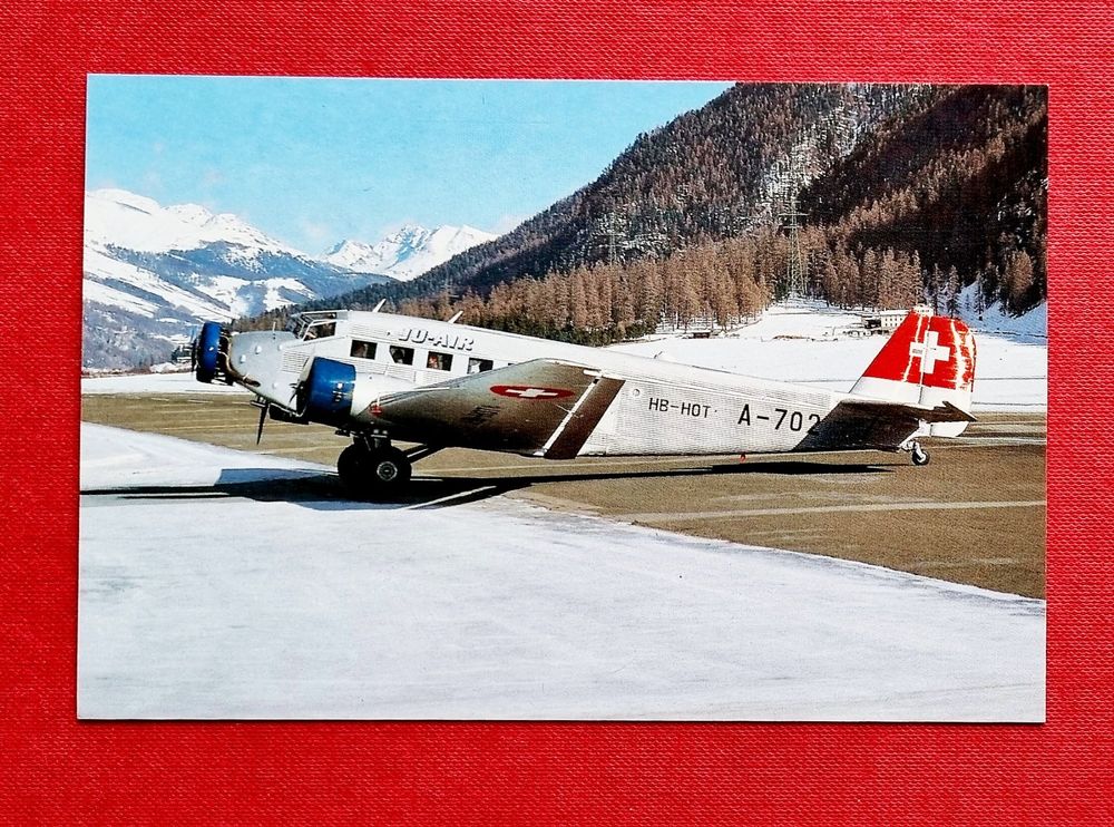Samedan - Flugplatz - Junkers JU-52 - HB-HOT - Absturz 2018 (Gebraucht) in Rothrist für CHF 5 ...