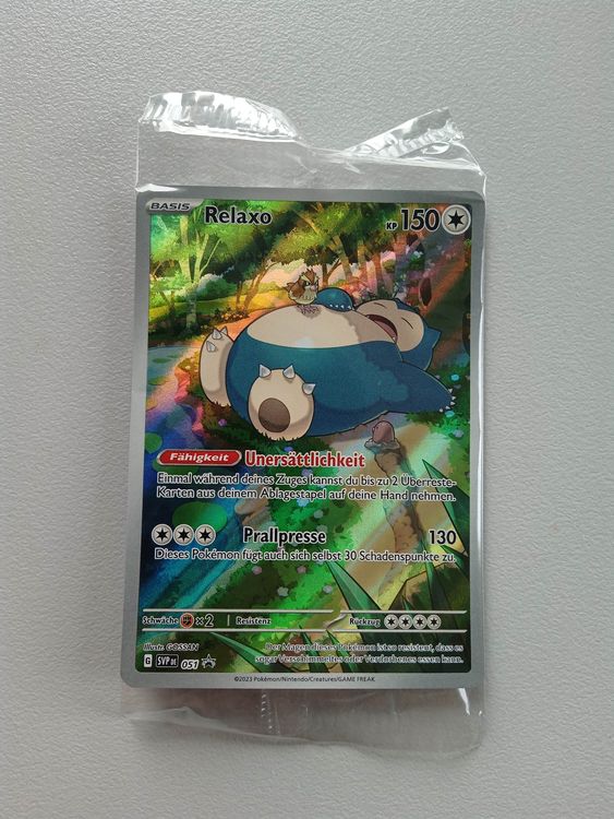 Relaxo Promo - DEUTSCH - Pokemon 151 Mew | Kaufen auf Ricardo