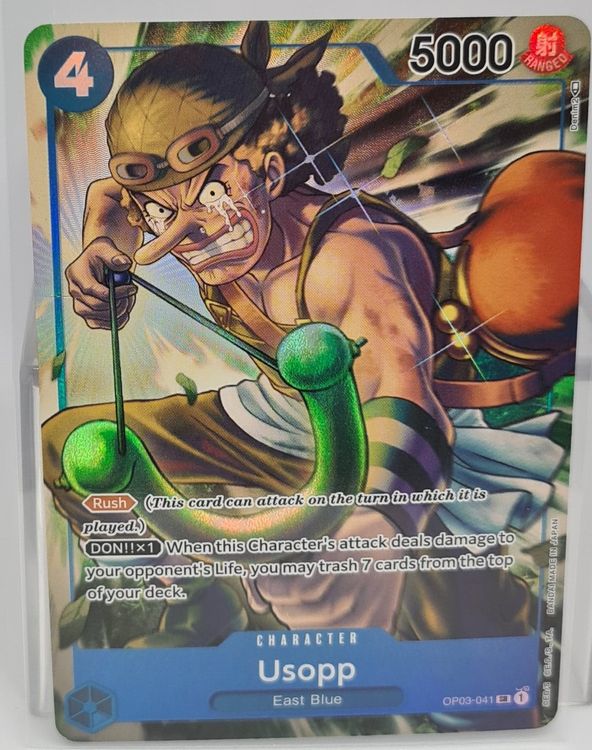 One Piece [EN] OP03-041 Usopp Alt Art (Neu (gemäss Beschreibung)) in ...