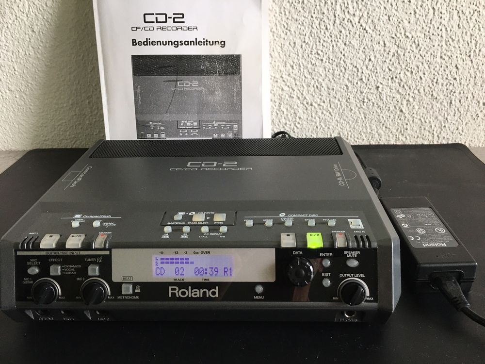 Roland CD-2 CF/CD Recorder, Abspiel+Aufnahmegerät, CD und CF (Gebraucht ...