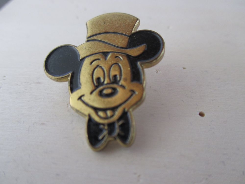 Micky Maus Walt Disney DT Digi Tech Gold RAR Pin (Neu (gemäss ...