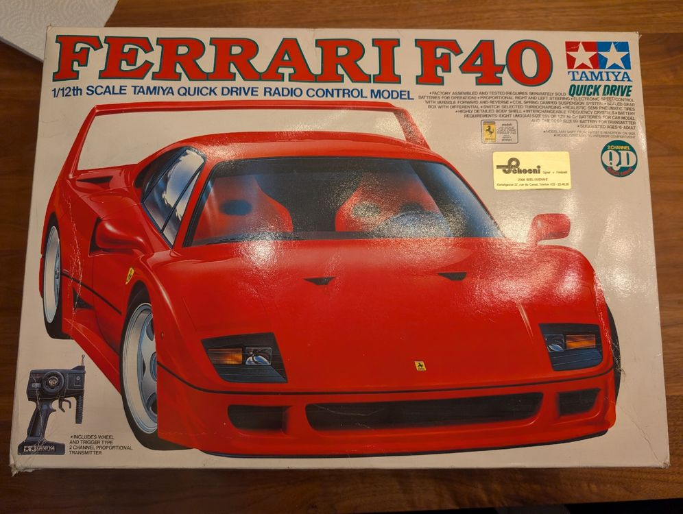 Tamiya Ferrari F40, Funktioniert nicht mehr (Defekt) in Niederried b ...