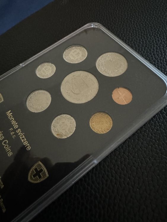 Schweizer Münzen Satz 1984, PP, originalverpackt (Neu (gemäss Beschreibung)) in Meyriez für CHF ...