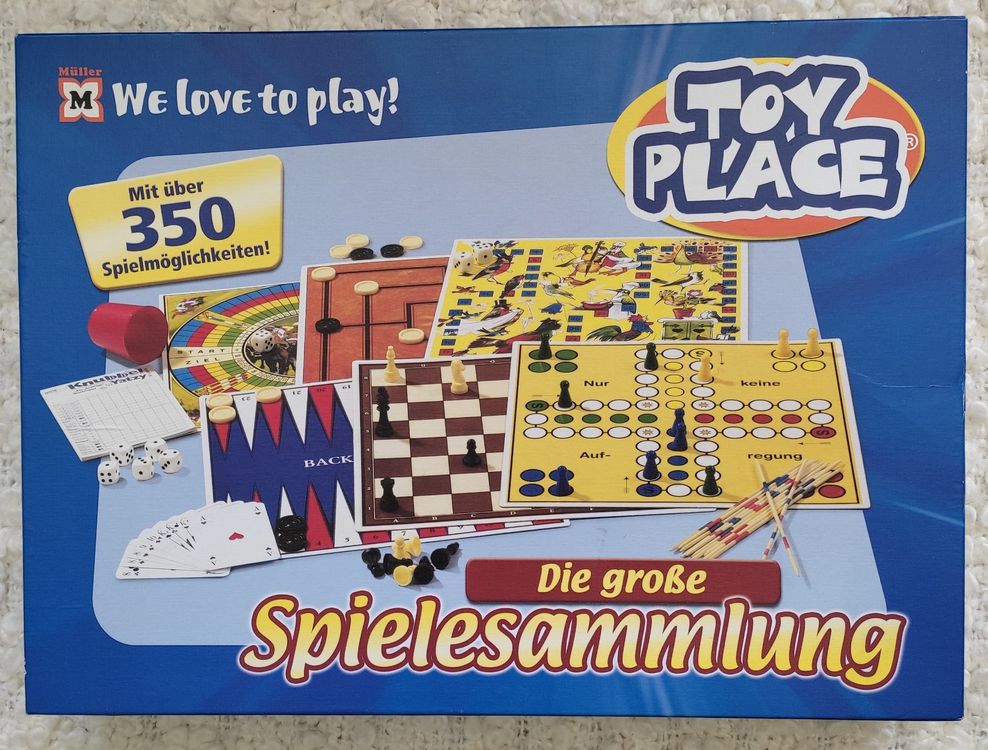 Die große Spielesammlung (Müller - Toy Place) | Kaufen auf Ricardo