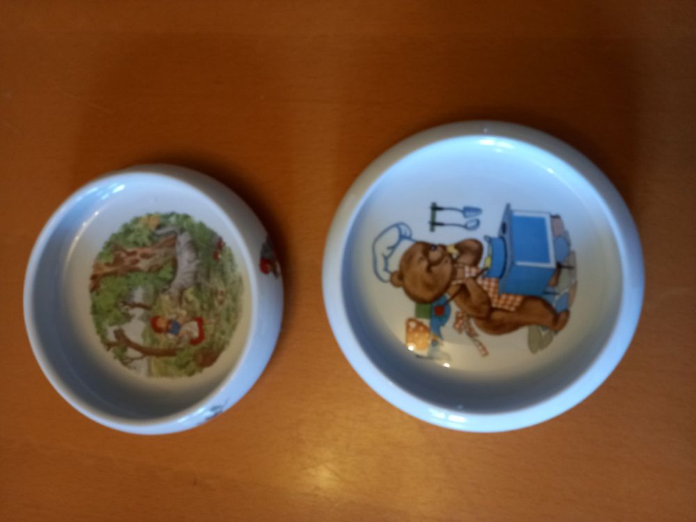 2xSwiss Langenthal porzellan Kinder Schussel (Gebraucht) in Bern für ...