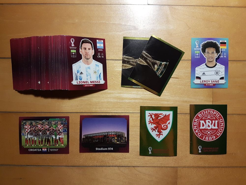 ca. 110 Sticker - Panini Fifa World Cup Qatar 2022 | Kaufen auf Ricardo