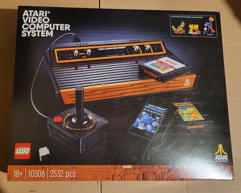 LEGO Icons - Atari 2600 - Spielkonsole Versiegelt OVP -10306 (Neu ...