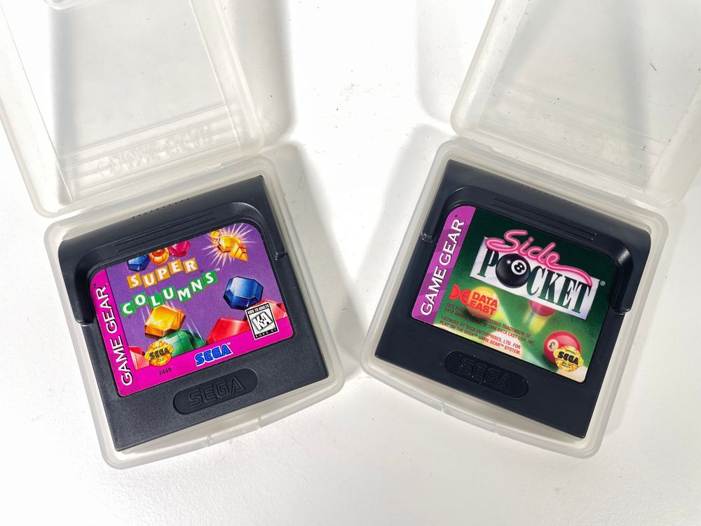 Vintage Sega Game Gear, 1994 Spiele (2Stk) (Gebraucht) in Zürich für ...
