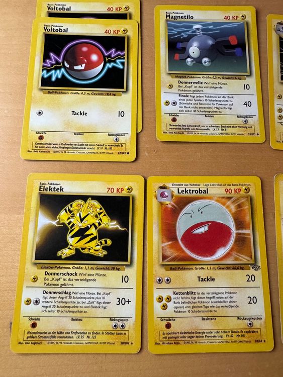 Lotto pokemon karte elektro basis (Gebraucht) in für CHF 4 – nur ...