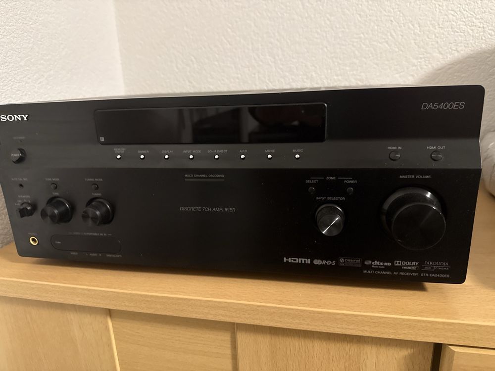 Sony DA5400ES ampli-tuner home cinéma, parfait état! (D'occasion) à ...