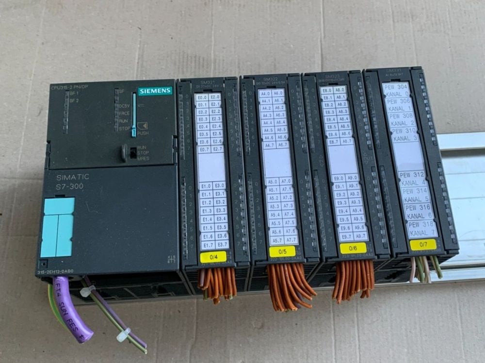 SPS Steuerung Siemens SIMATIC S7-300 CPU 315-2 PN/DP (Gebraucht) in ...