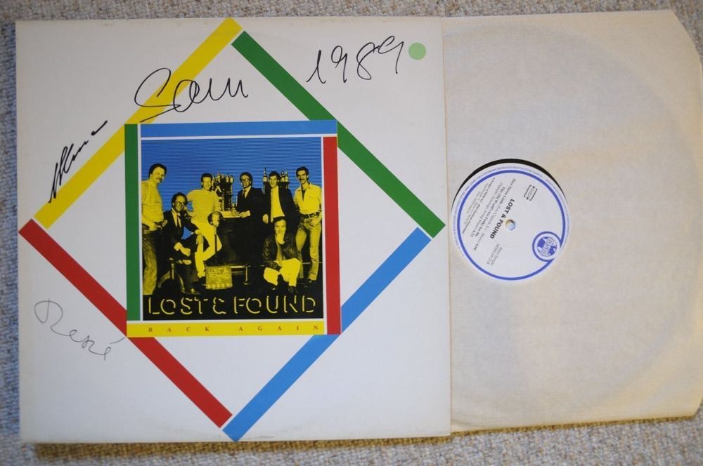 Lost & Found - Back Again Signierte CH Maxi ♪ GEWASCHEN (Gebraucht) in ...