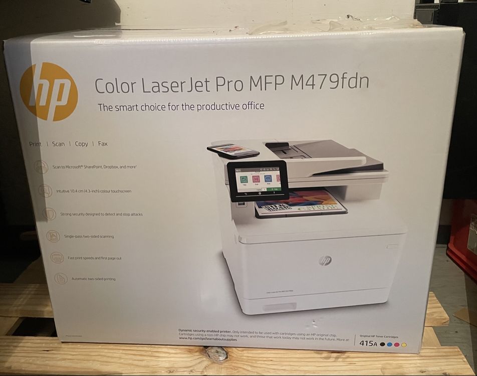 HP Color LaserJet Pro MFP M479fdn Drucker (NEU) | Kaufen auf Ricardo