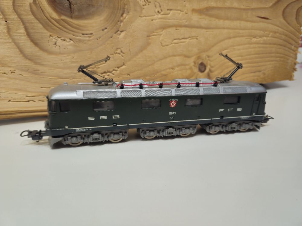 LIMA E-Lok Re 6/6 grün Wadenswil SBB | Kaufen auf Ricardo