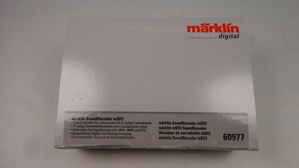 Märklin SoundDecoder mSD3 60977 (Neu und originalverpackt) in Winkel ...