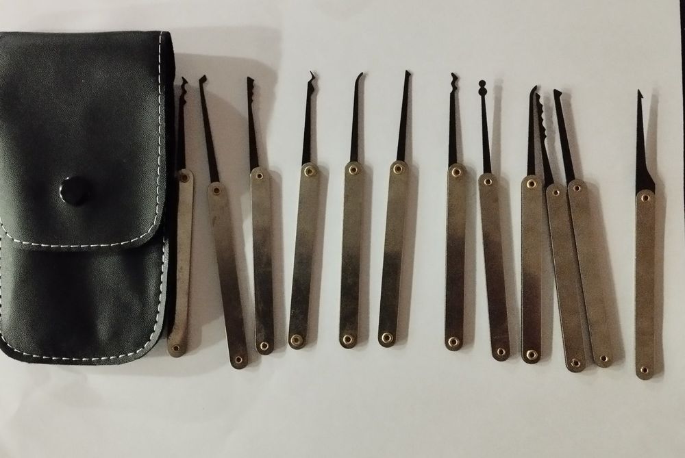 15 STÜCKE Lock Picking Set Edelstahl | Kaufen auf Ricardo