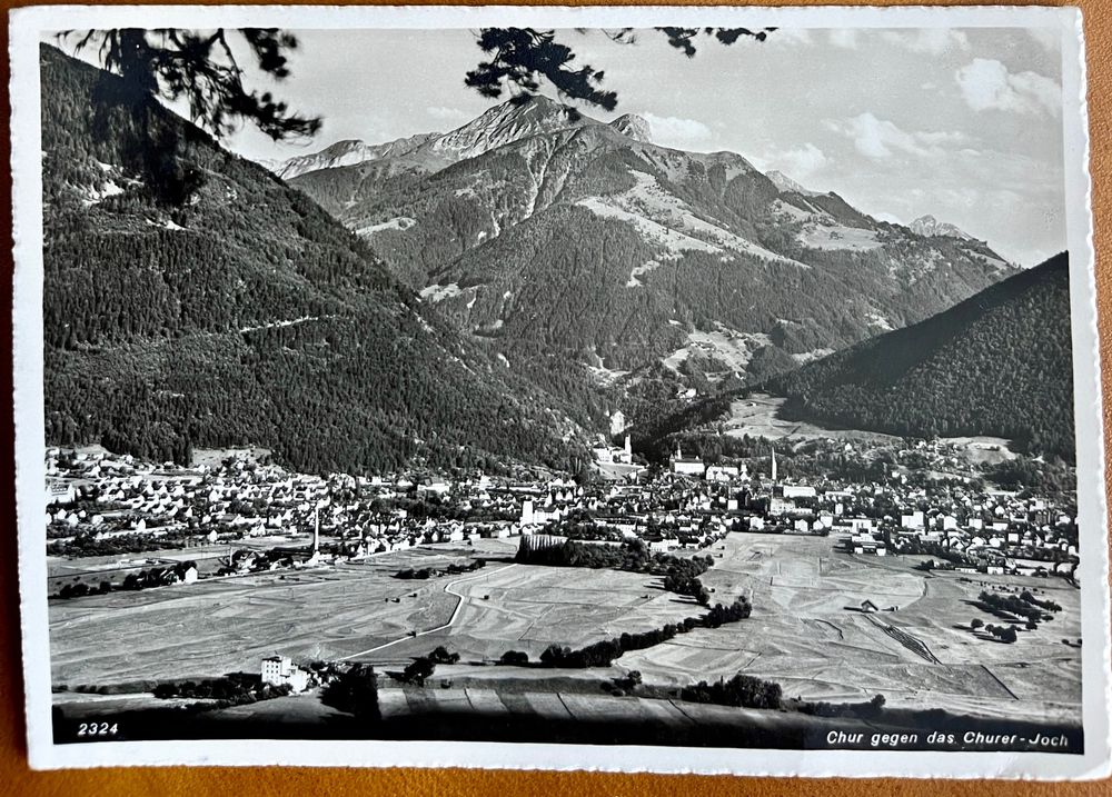 CHUR - Gegen das Churer-Joch 1948 | Kaufen auf Ricardo