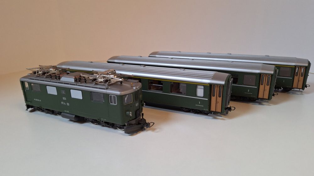 Bemo Set RHB Ge4/4 mit 3 Personenwagen | Kaufen auf Ricardo