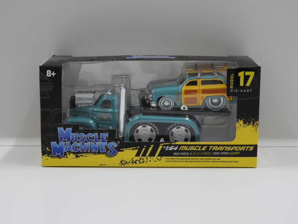 Muscle Machines Ford Mack / Woody Truck 1:64 No. 17 - OVP | Kaufen auf ...