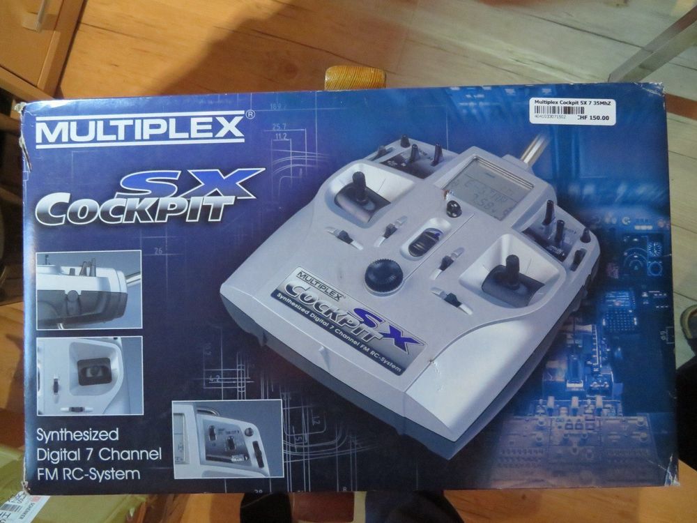 Multiplex Cockpit SX Fernsteuerung | Kaufen auf Ricardo