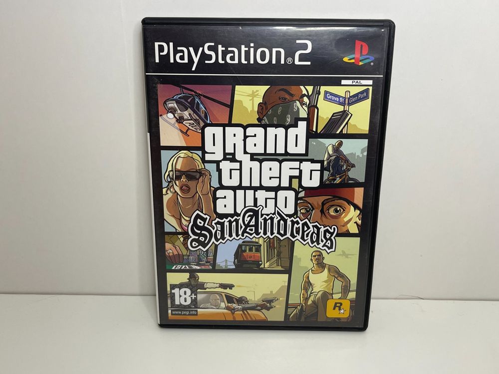 GTA Grand Theft Auto: San Andreas PAL Playstation 2 (Gebraucht) in ...