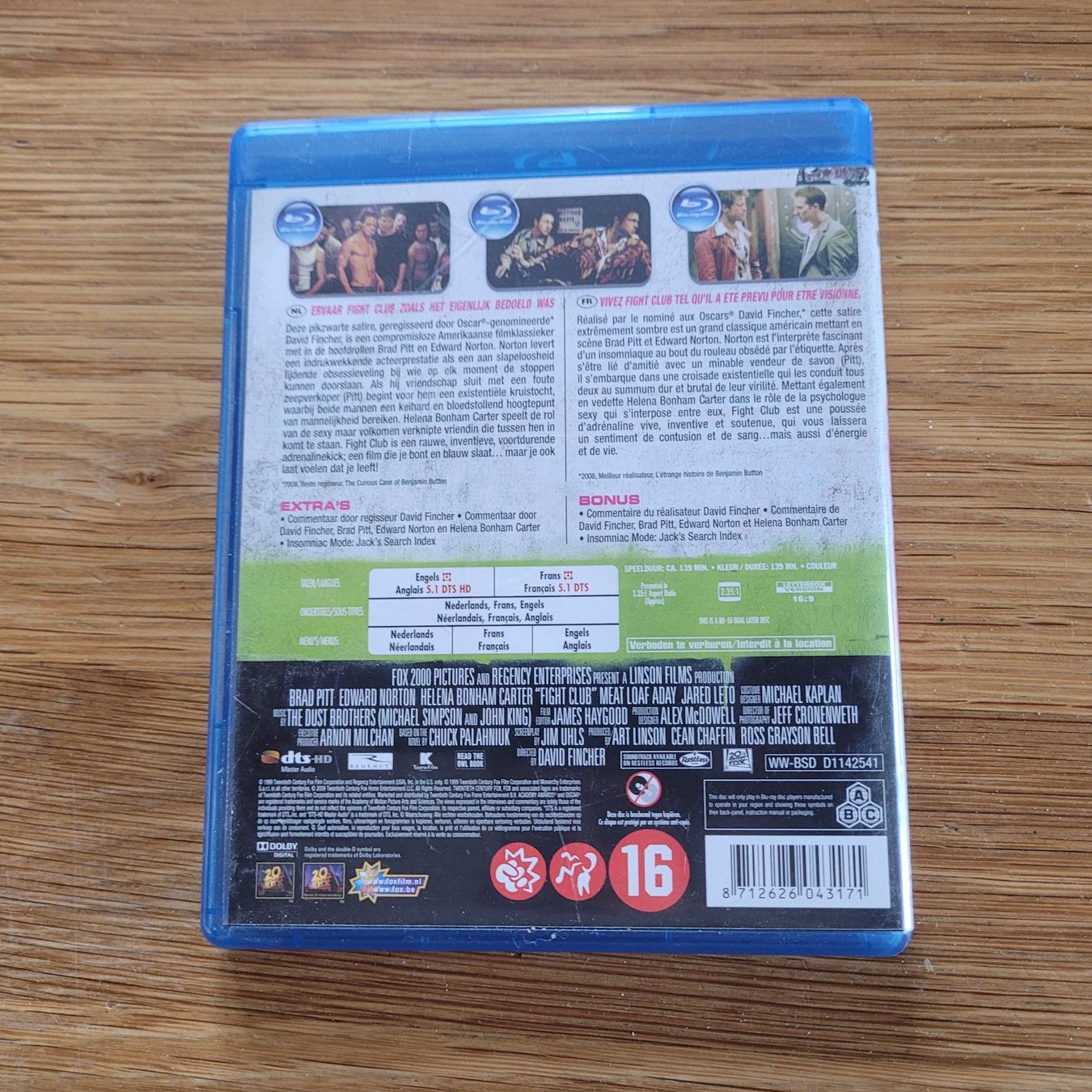 Blu-Ray Fight Club (Gebraucht) in Biel/Bienne für CHF 4 – mit Lieferung ...