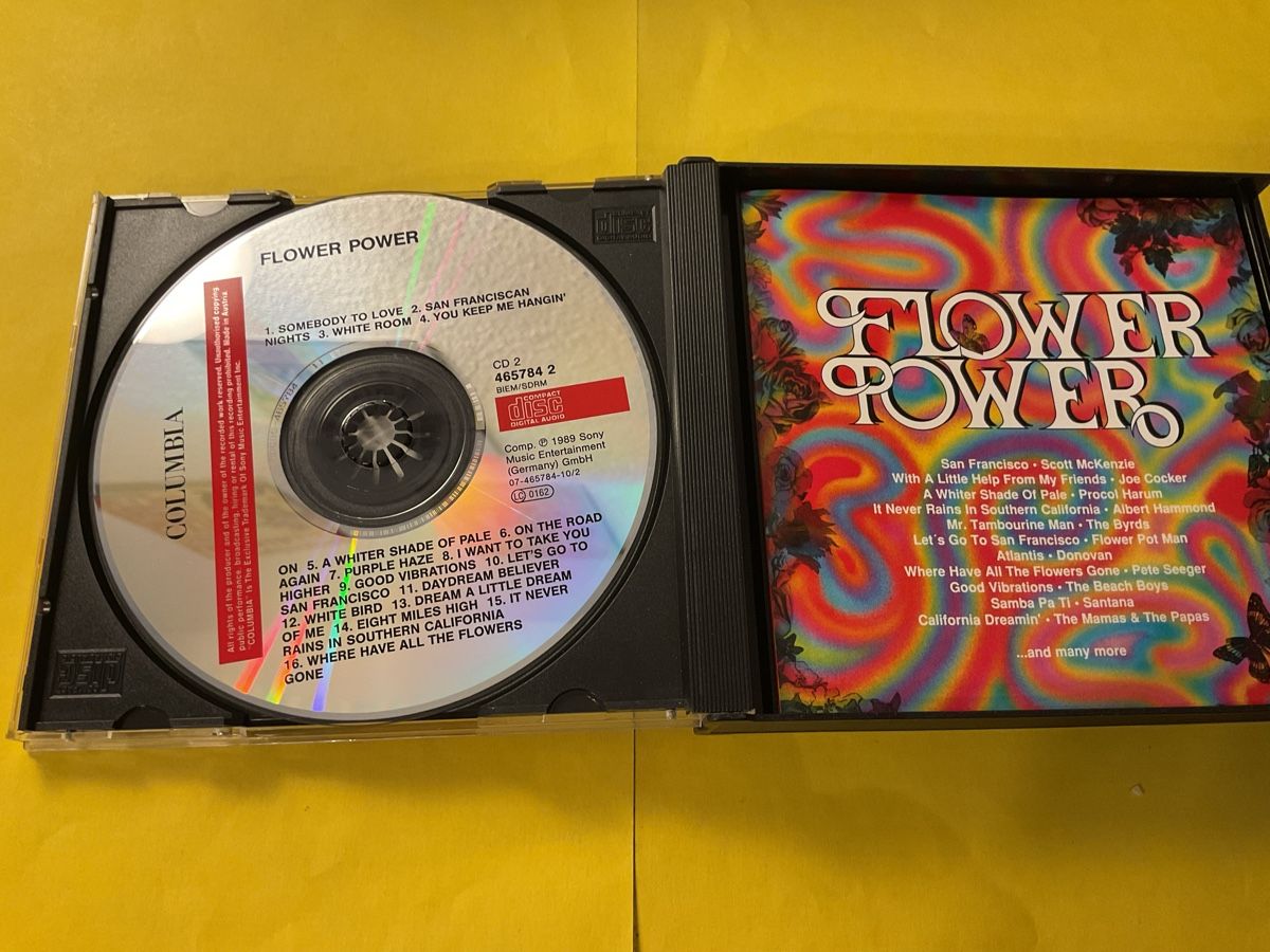Flower Power - Die besten Hits der 60er - Doppel CD (Gebraucht) in ...