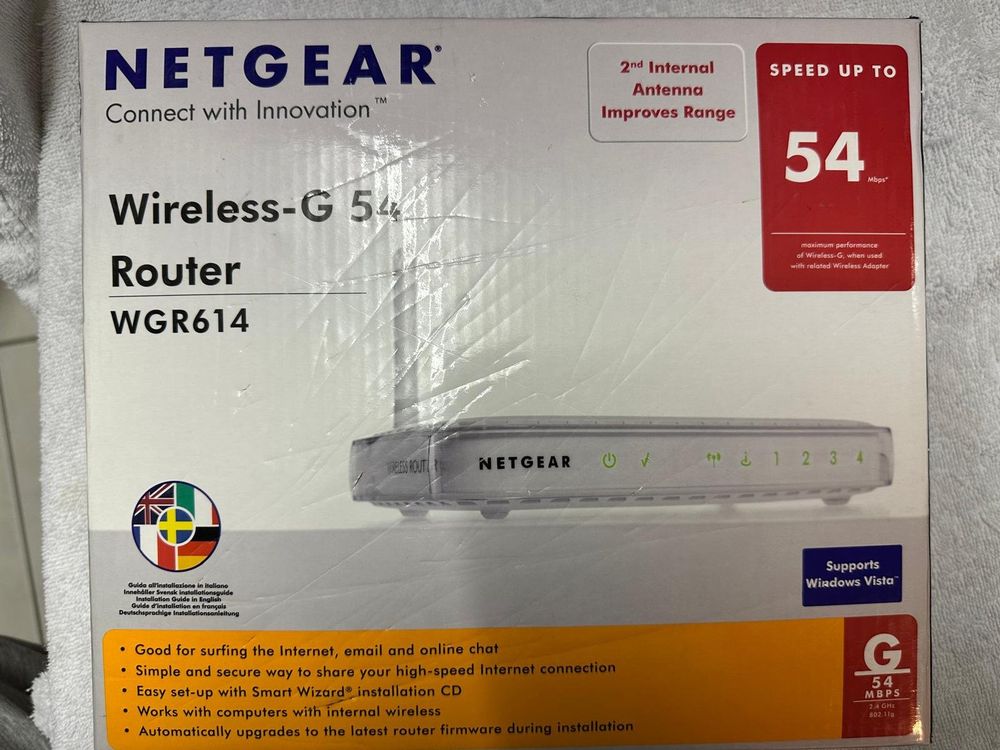 Wireless-G 54 Router WGR614 (Gebraucht) in Thörishaus für CHF 18 – mit ...