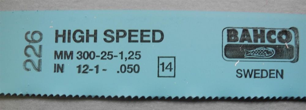 Bahco Sägeblätter 3802 High Speed, p60 (Neu und originalverpackt) in ...
