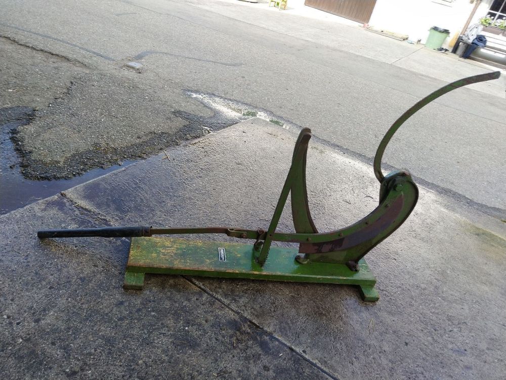 Historischer Strohschneider | Kaufen auf Ricardo