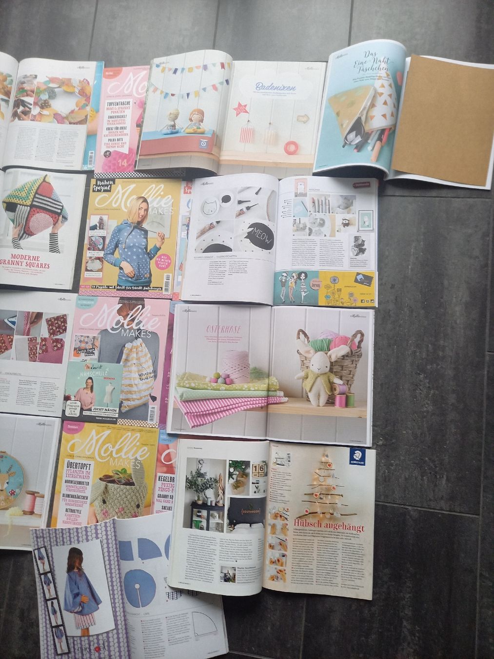 Mollie Makes Zeitschriften Sammlung (17 Hefte), viele Ideen, (Gebraucht ...