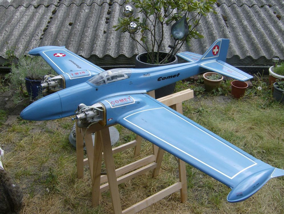 COMET TWIN 2X10 ccm O.S Motoren (Gebraucht) in rorschach für CHF 250 ...