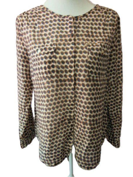 Gr. 36 / 38 LOFT leichte Bluse s. Masse 30% Seide hoher NP (Gebraucht ...