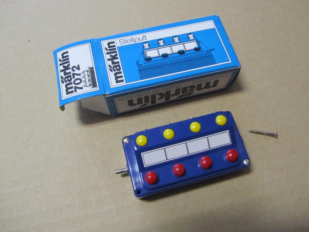 Märklin Stellpult HO 7072 (Neu und originalverpackt) in für CHF 6 – mit ...