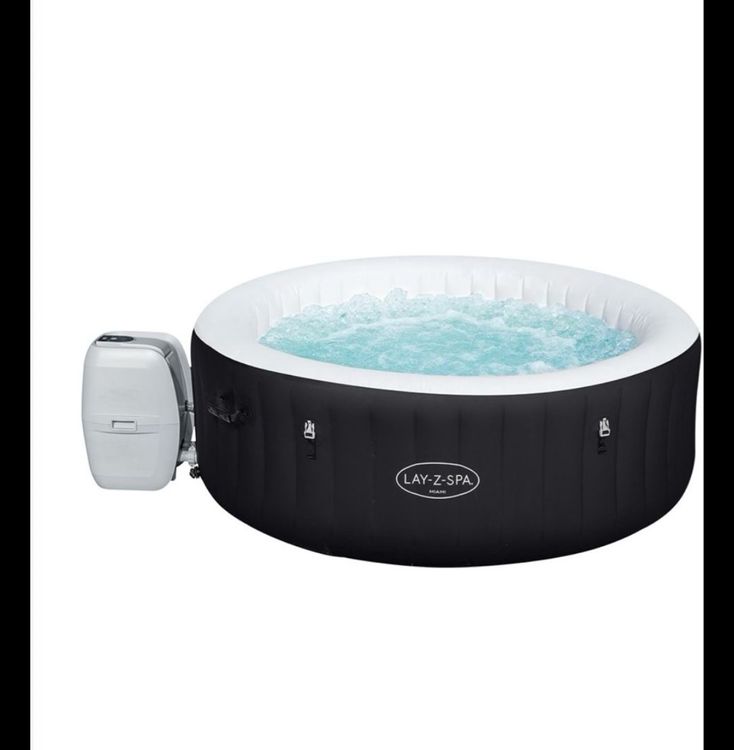 Lay-Z-Spa Miami aufblasbarer Whirlpool + Chlortabletten (Gebraucht) in ...
