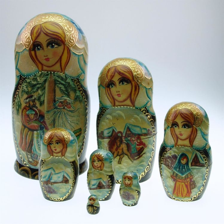 Russische 7 teilige Babuschka (Antik) in Langenthal für CHF 139.9 – mit ...