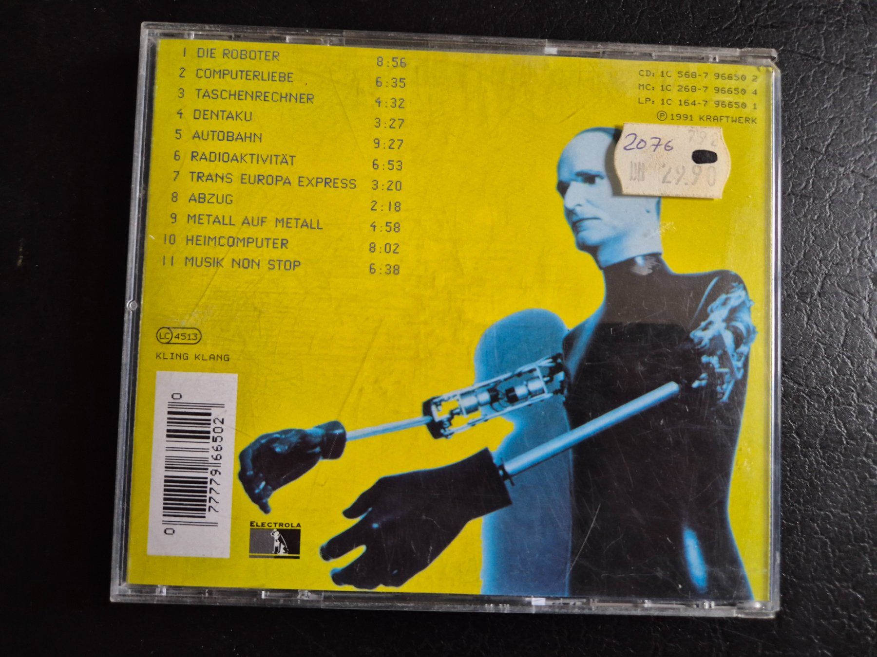 Kraftwerk - The Mix (CD, 1991) - Top Zustand! Selten! (Gebraucht) in ...